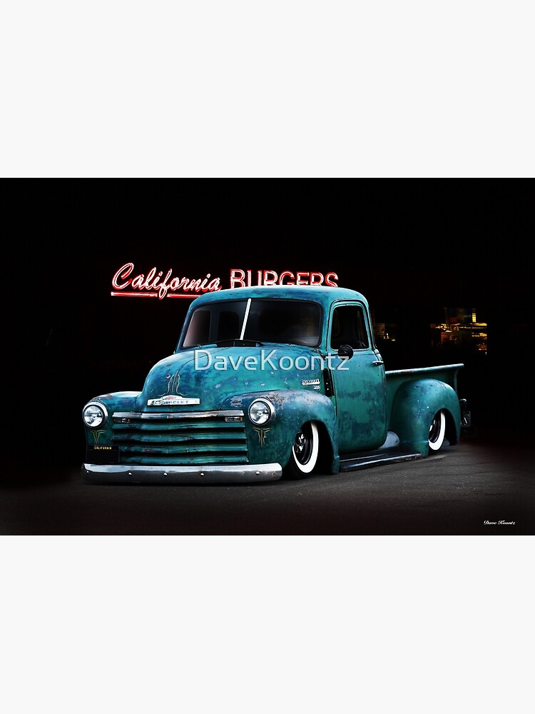 "1950 Chevrolet 3100 Stepside Pickup" Art Print for Sale by DaveKoontz ...
