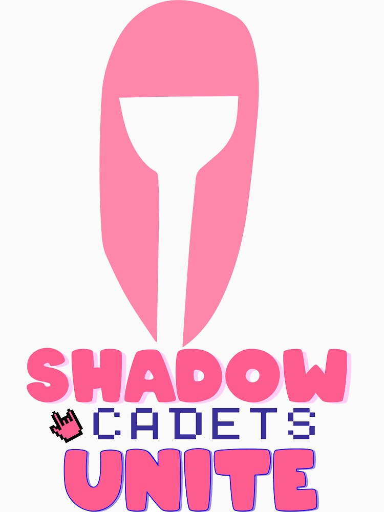 "Shadow Cadets Unite Shadowcraft Pixel Logo Design Gift For ...