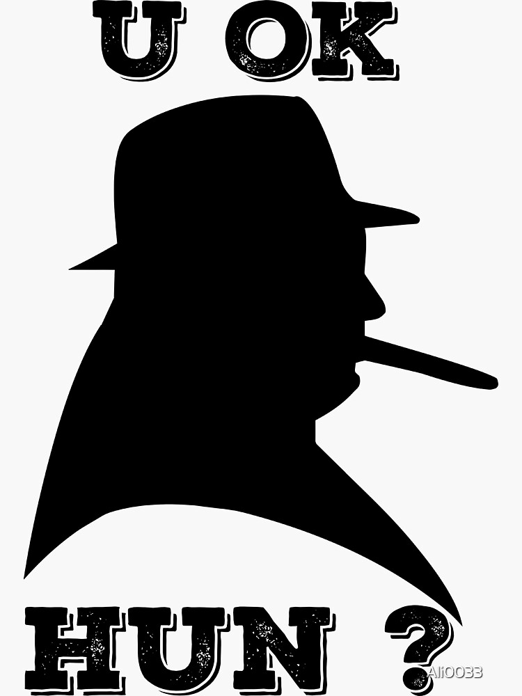 "U Ok Hun ? , Funny Meme ,Funny Quote Saying " Sticker for Sale by ...