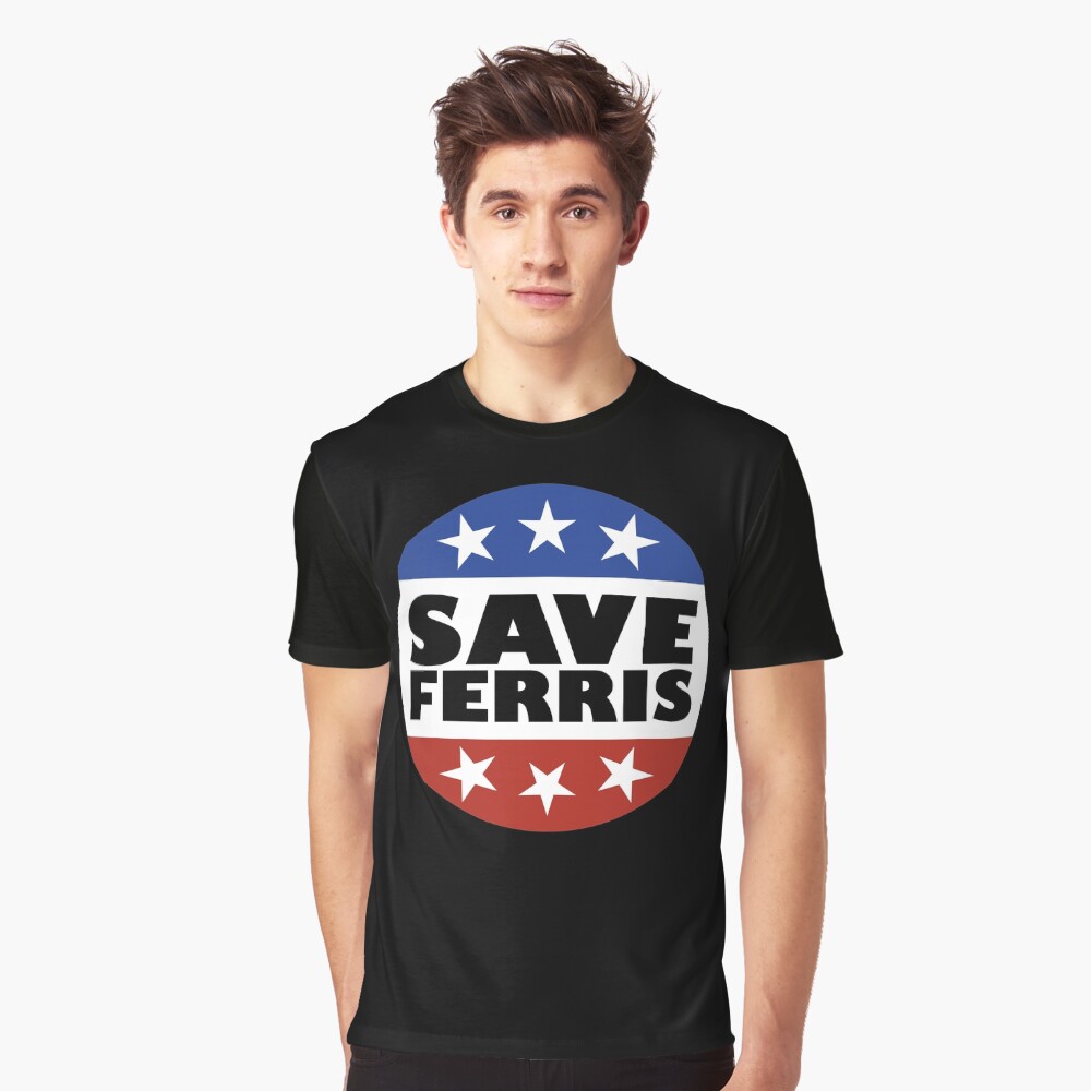 "Save Ferris Badge" Sticker for Sale by Indestructibbo | Redbubble