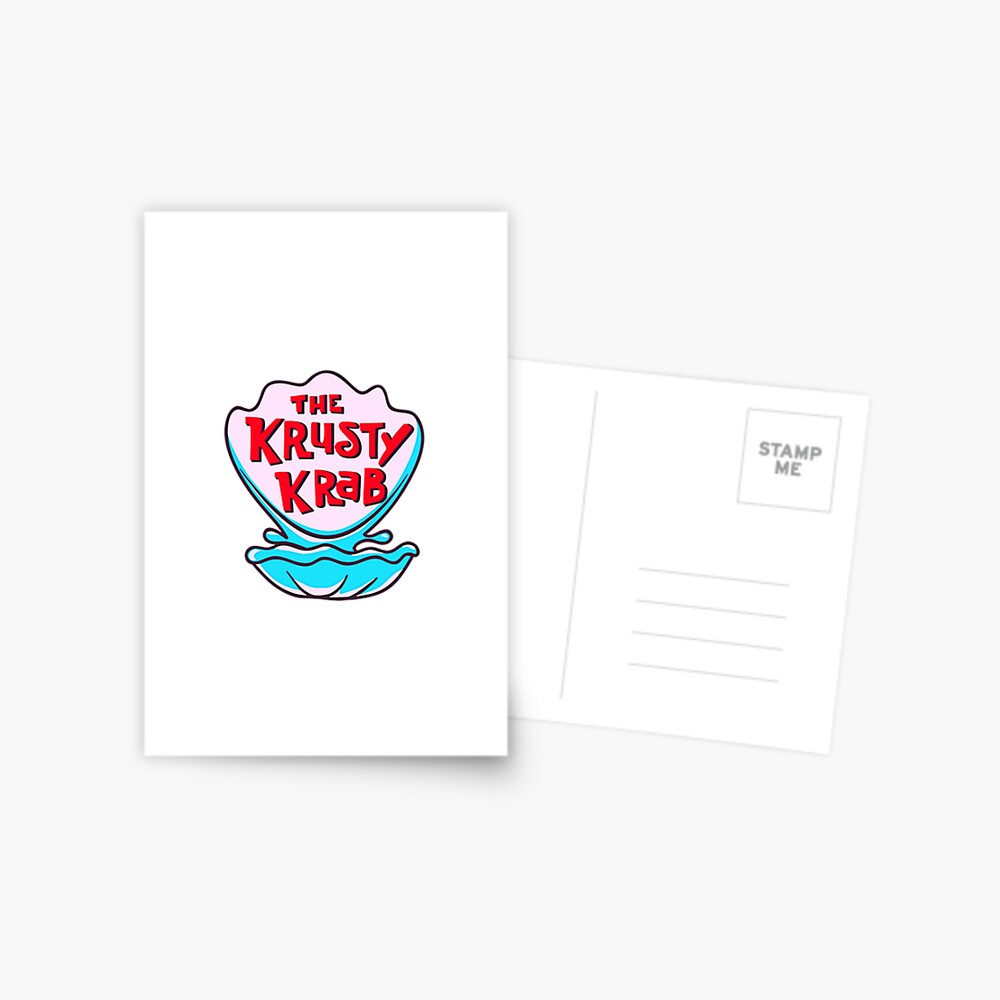 "Krusty Krab" Sticker for Sale by madelynmedia | Redbubble