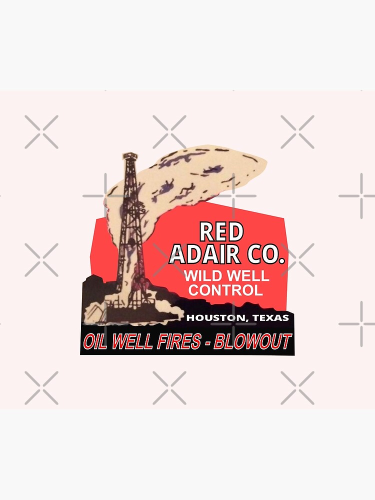 "Red Adair Co. Logo Reproduction - Oil Well Firefighters - Hellfighters ...