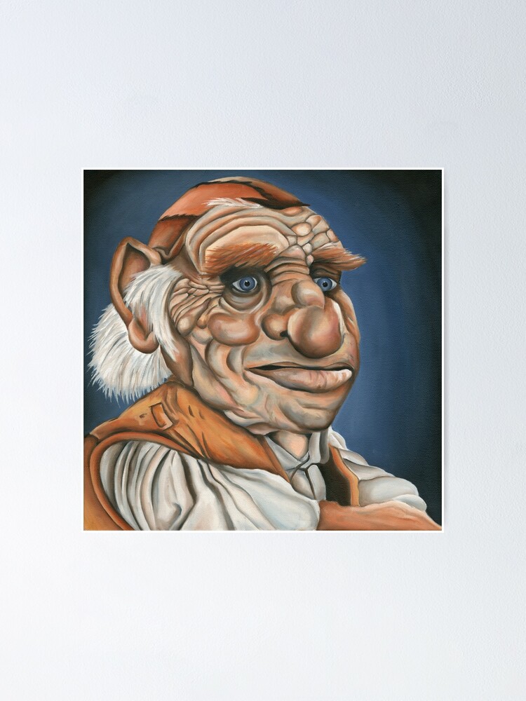 "Hoggle - Oil Painting" Poster by kelendersart | Redbubble