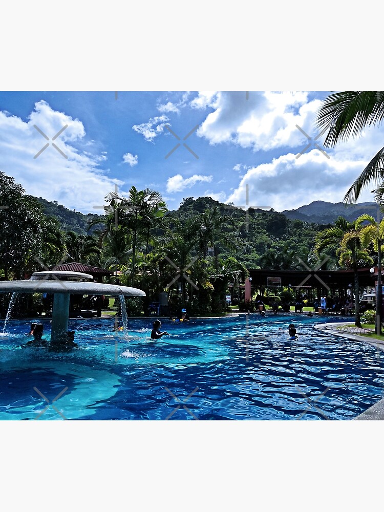 "Mountain Side Hot Spring Resort - Los Baños Laguna Philippines" Poster ...