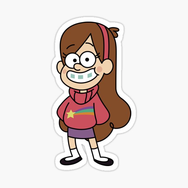 "Mabel Sticker Gravity Falls" Sticker by artnchfck | Redbubble