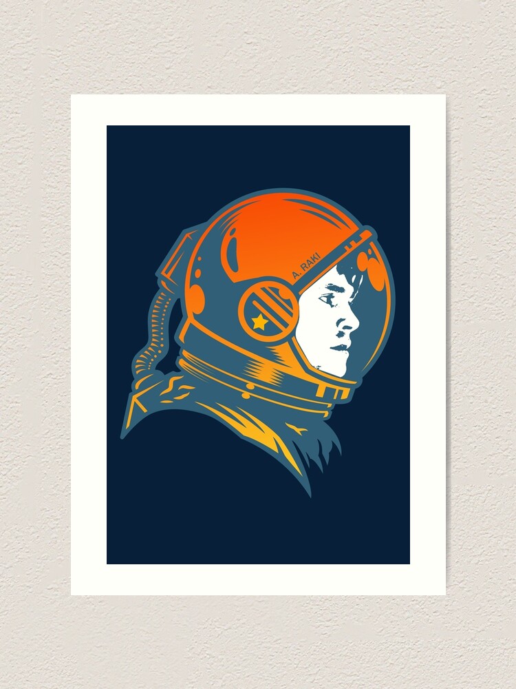 "British actor Hugh Dancy as astronaut Adam Raki in a space suit - half ...