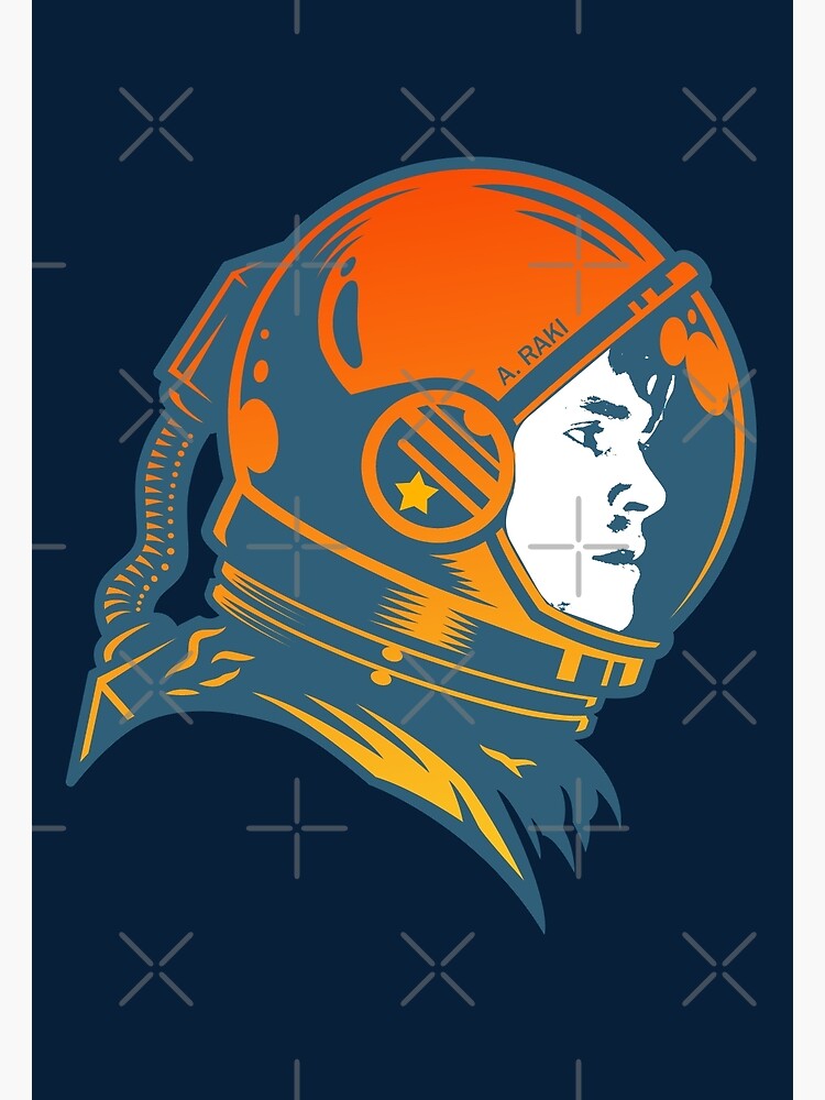 "British actor Hugh Dancy as astronaut Adam Raki in a space suit - half ...