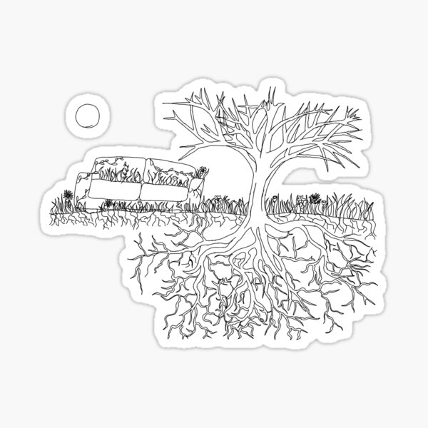 "Roots" Sticker for Sale by SedgeWren | Redbubble