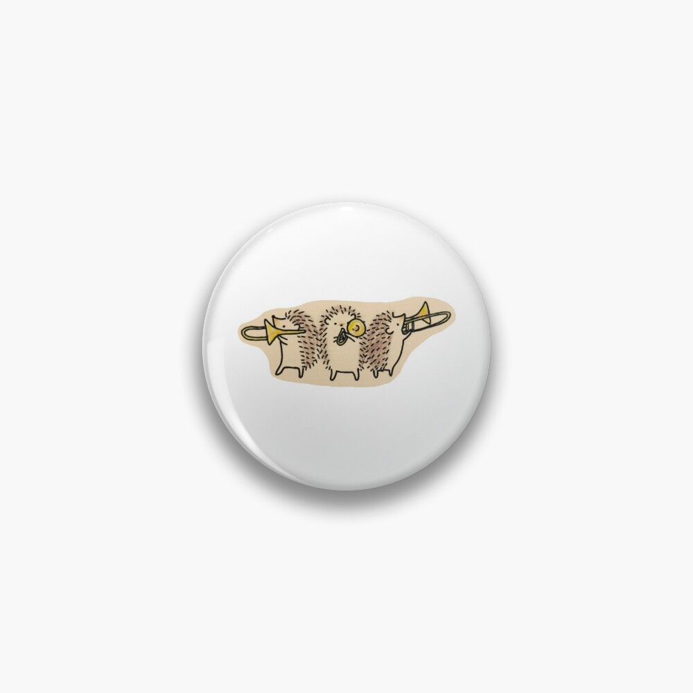 "Hedgehogs on trombone" Sticker for Sale by apdoyle | Redbubble