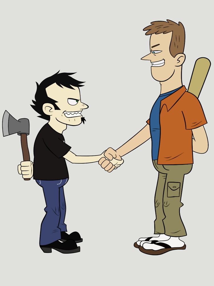 "Dan vs Chris" T-shirt for Sale by Awesomo3000 | Redbubble | dan vs t ...