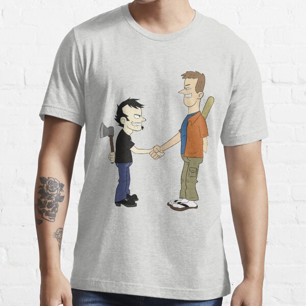 "Dan vs Chris" T-shirt for Sale by Awesomo3000 | Redbubble | dan vs t ...