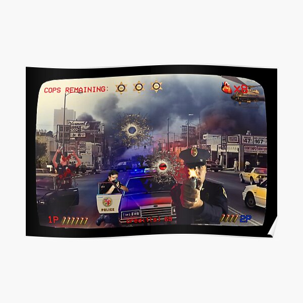 "Intense Arcade Action! / KOPKILLER5000" Poster by 1337h4cker | Redbubble