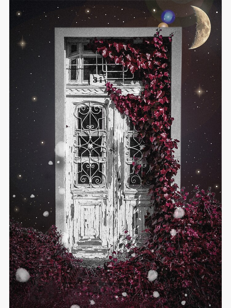 "come in" Sticker by Sabrinavanierr | Redbubble