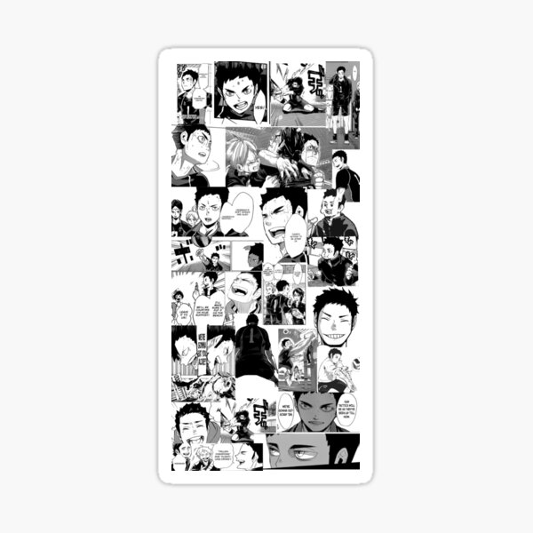 "Daichi Manga " Sticker for Sale by Bleaxh | Redbubble