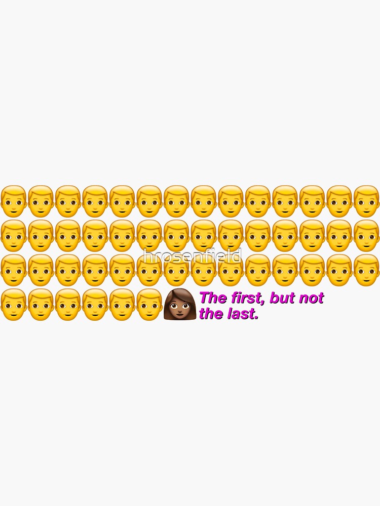 "Kamala Harris Emoji" Sticker for Sale by hrosenfield | Redbubble