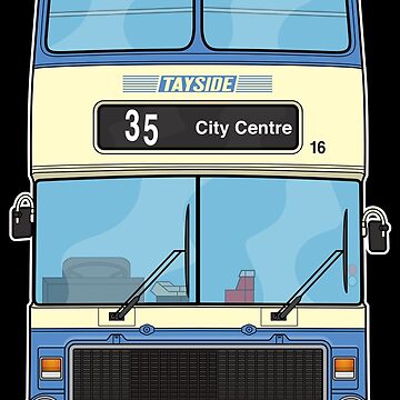 "Tayside Public Transport Ailsa Bus 16 CSL616V Dundee 80s 90s ...