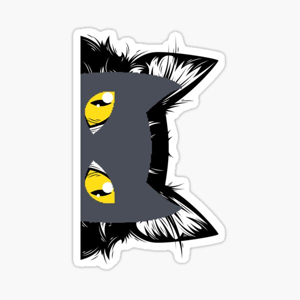 " Adventurer BatCat Spy" Sticker by Mosinbo | Redbubble