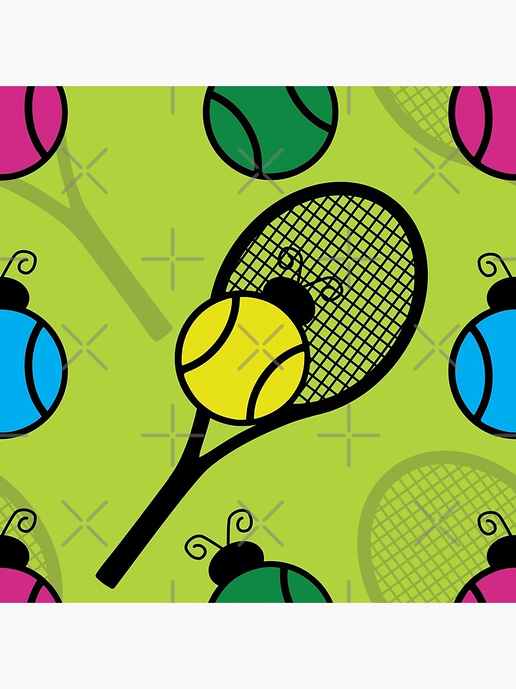 "Tennis bugs" Poster for Sale by EvieWoj | Redbubble