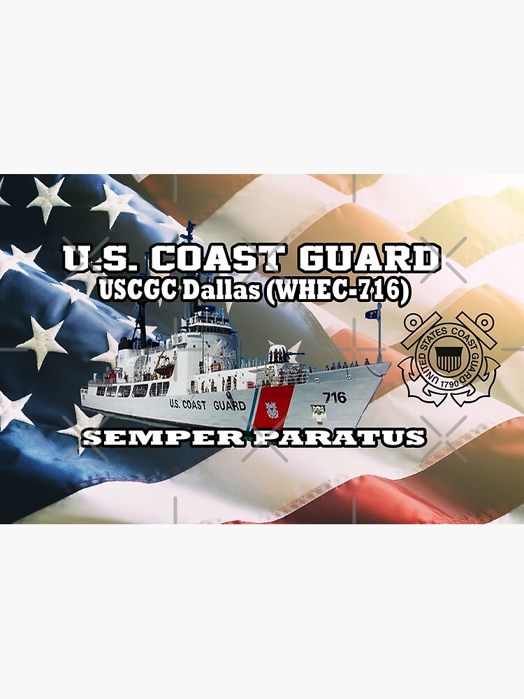 "U.S. Coast Guard USCGC Dallas (WHEC-716)" Poster for Sale by Mbranco ...
