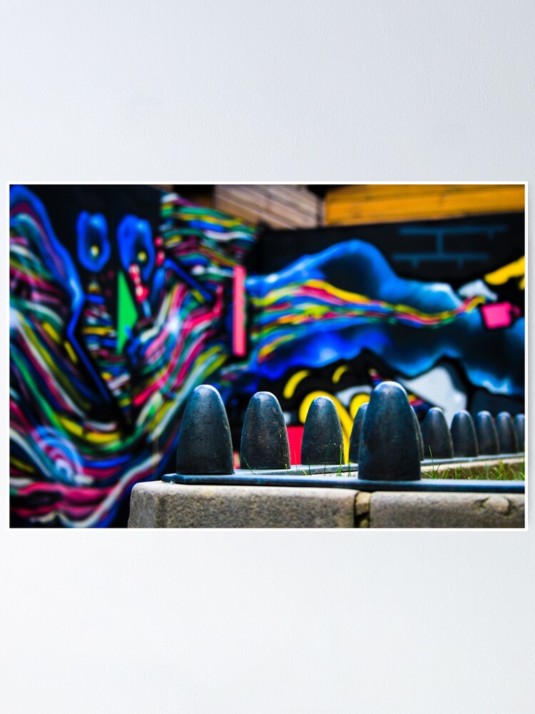 "Derby Graffiti art" Poster by Lilulu-photos | Redbubble