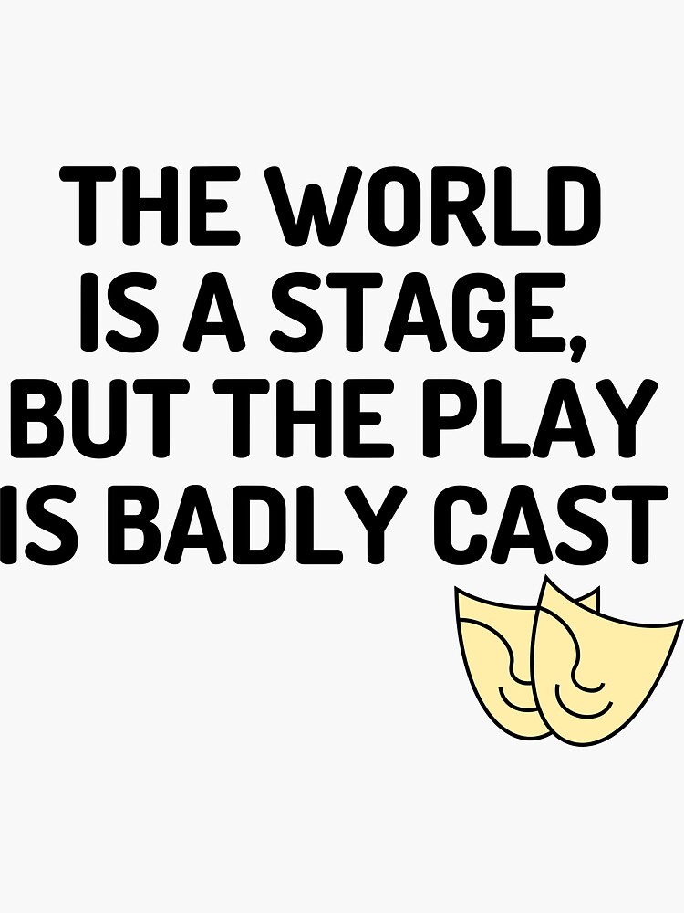 "STAGE" Sticker by tsukinokoibito | Redbubble