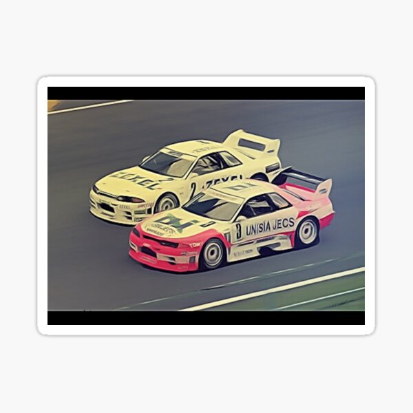 "GT500 Skyline GTR R33" Sticker for Sale by JeffReding | Redbubble