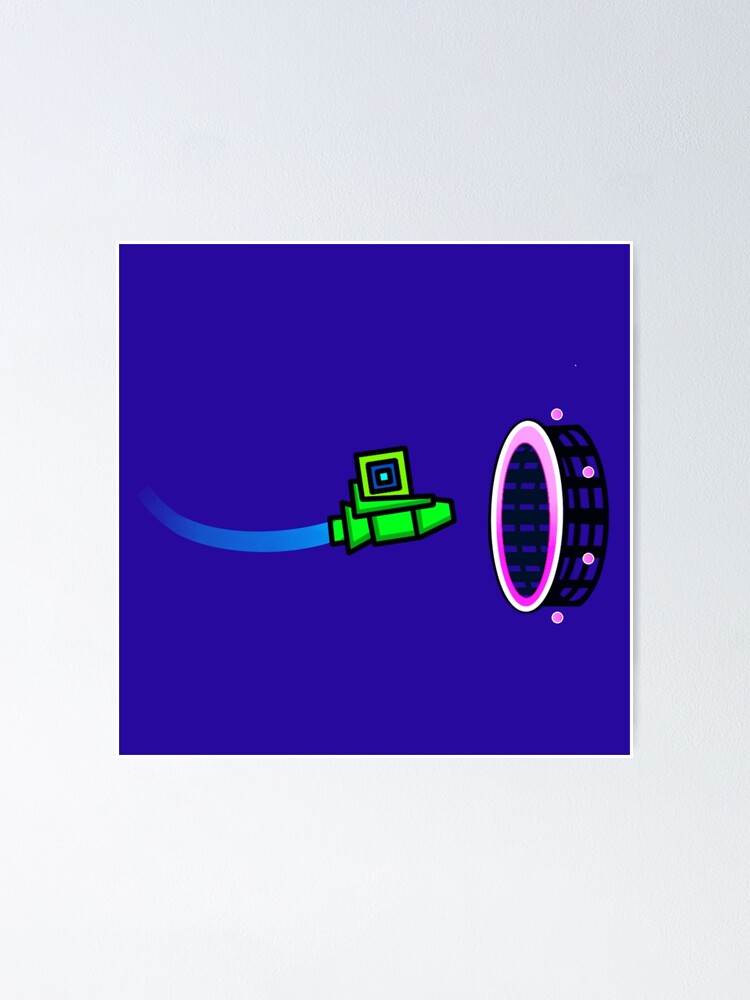 "Geometry Dash" Poster for Sale by jemmajones36 | Redbubble