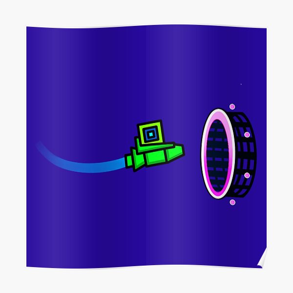 "Geometry Dash" Poster for Sale by jemmajones36 | Redbubble