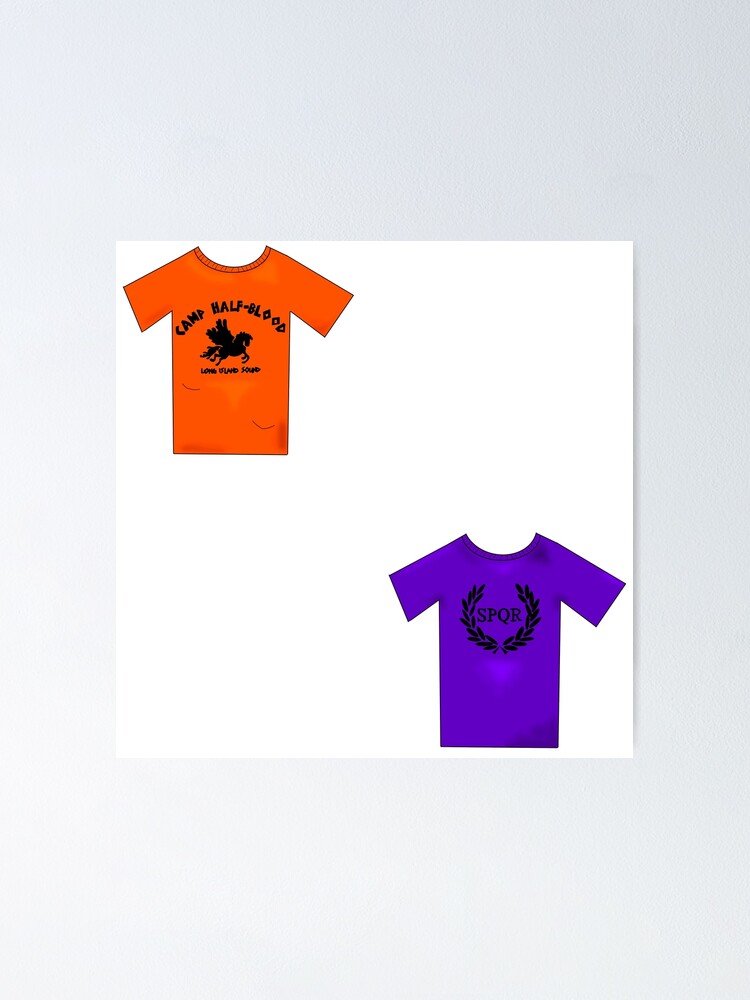 "Camp Half-Blood and Camp Jupiter PJO HoO" Poster for Sale by ...