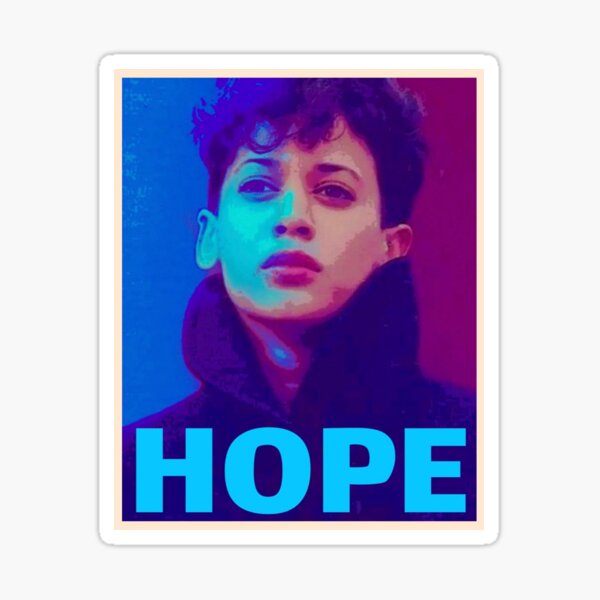 "Kamala Harris HOPE" Sticker by ElvenGold | Redbubble