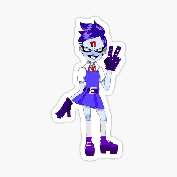 "Nina Cortex " Sticker for Sale by wildbanananana | Redbubble