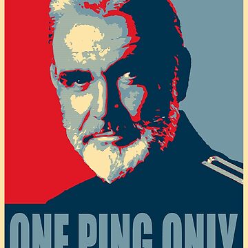 "one ping only" Sticker for Sale by mechashiva76 | Redbubble