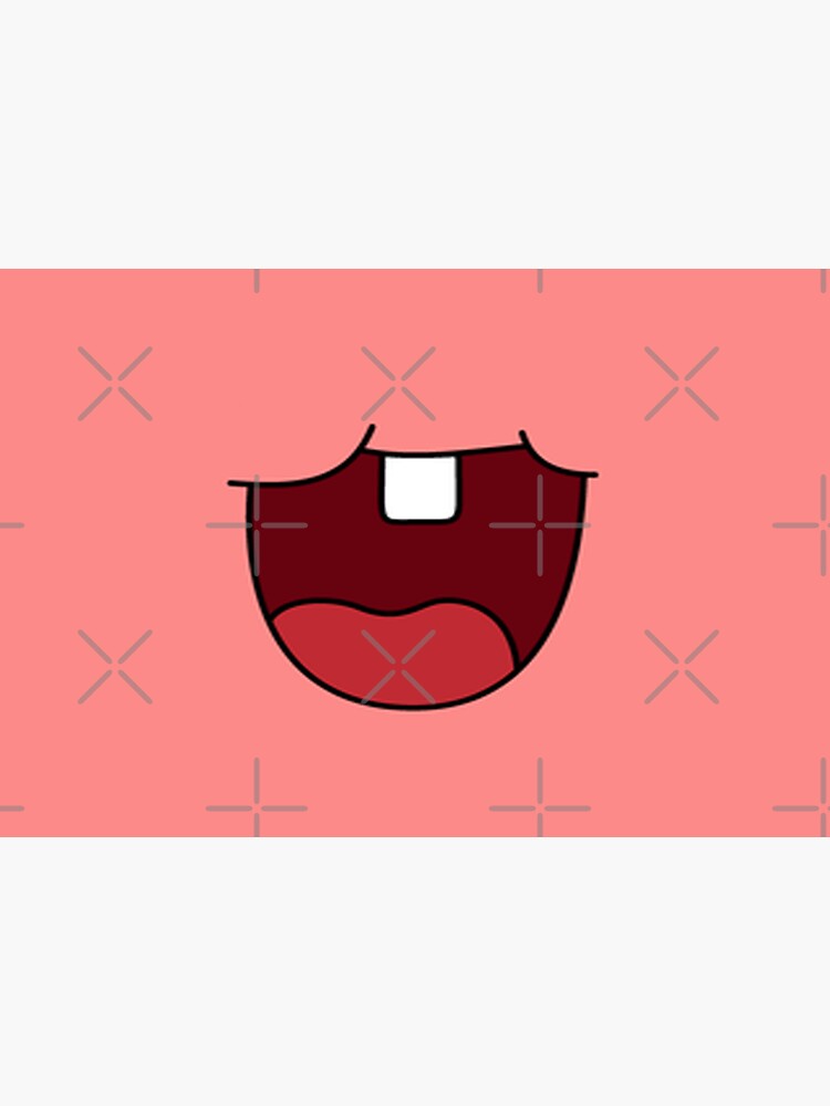 "PATRICK STAR ONE TOOTH SMILE (SPONGEBOB)" Sticker for Sale by ...