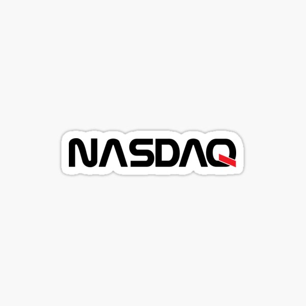 "Nasdaq" Sticker for Sale by flyersarena | Redbubble