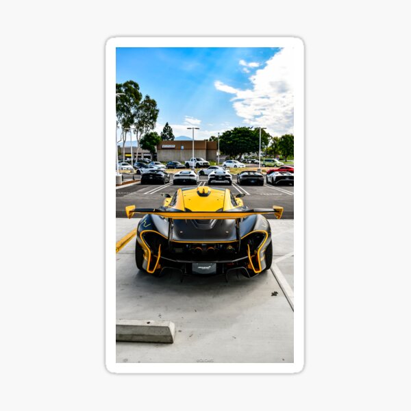 "Mclaren P1 GTR" Sticker for Sale by CBCars | Redbubble
