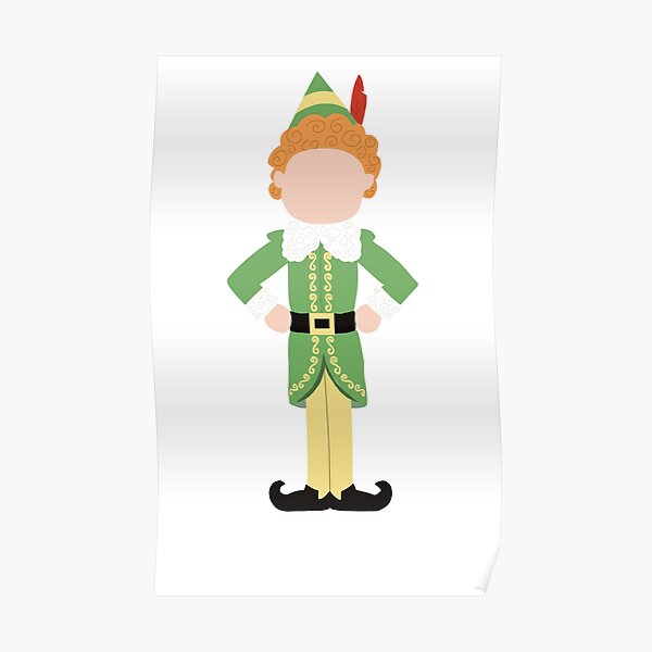 "Buddy the Elf" Poster by muellkai | Redbubble