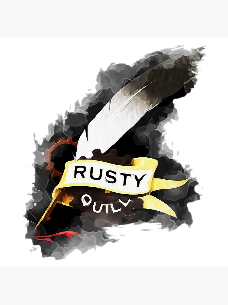 Rusty quill Premium Matte Vertical Poster sold by Rana Peach Alone ...