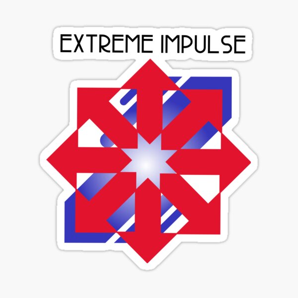 "EXTREME IMPULSE" Sticker by ethosessential | Redbubble