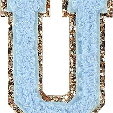 "Preppy Blue Varsity Letter U" Sticker for Sale by ktp100 | Redbubble