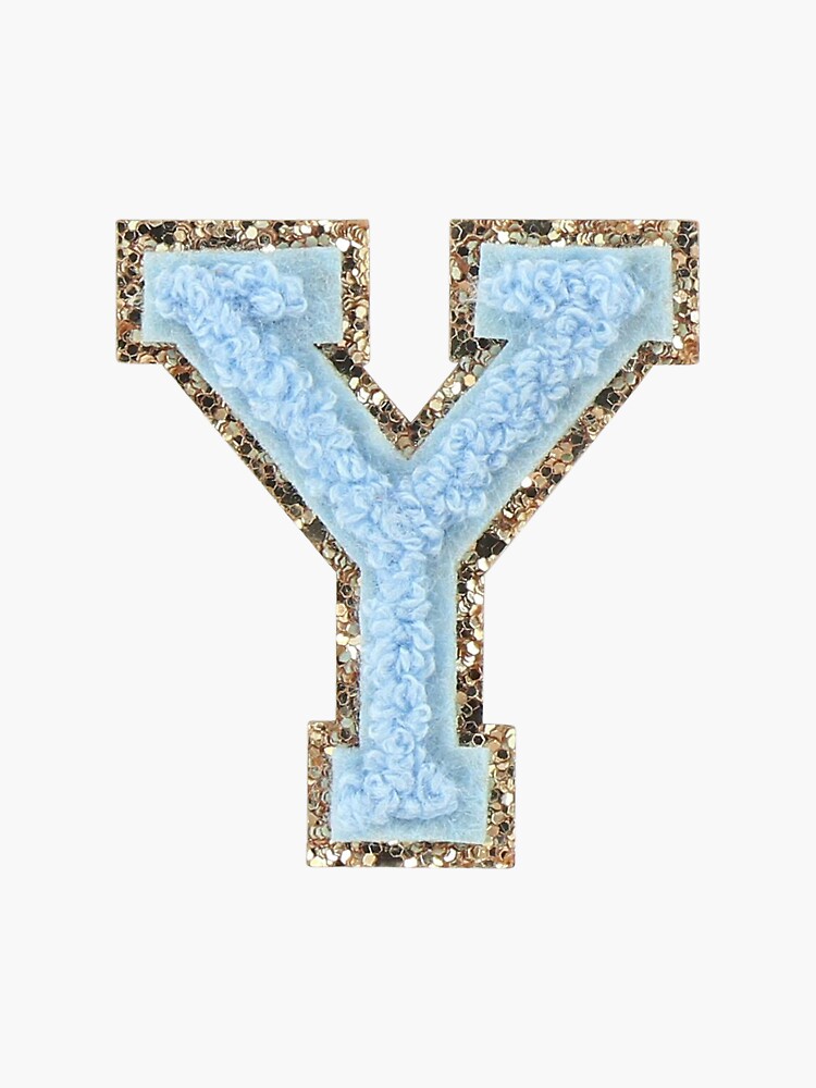 Blue Letter Y