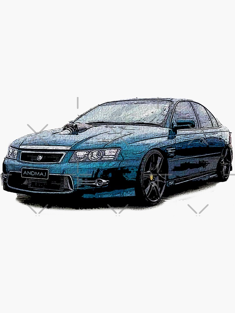 "Blue VZ Senator" Sticker for Sale by Andmaj | Redbubble