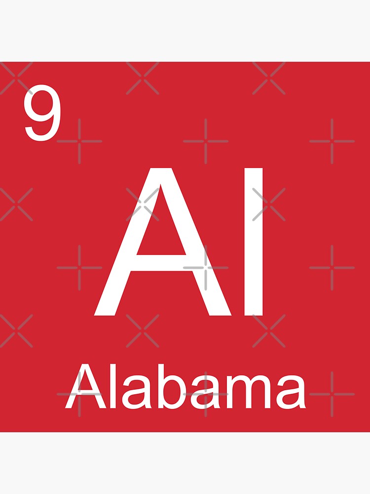 "Alabama Electoral Symbol" Sticker for Sale by FluidFX | Redbubble