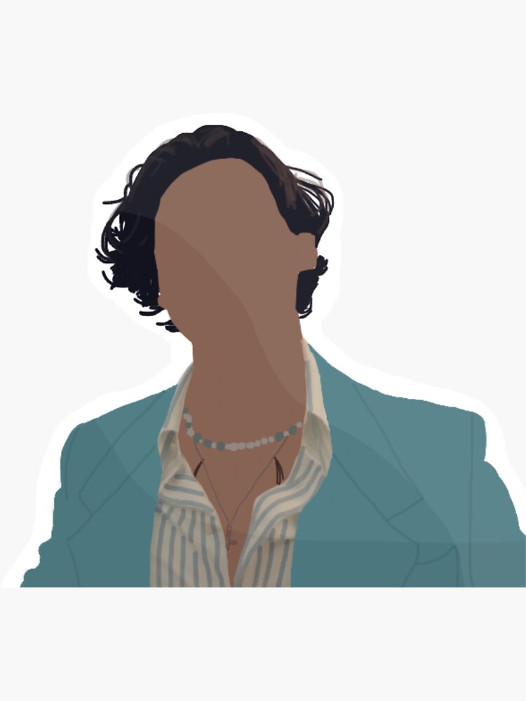 "Harry Styles Golden " Sticker for Sale by afteralyssa | Redbubble