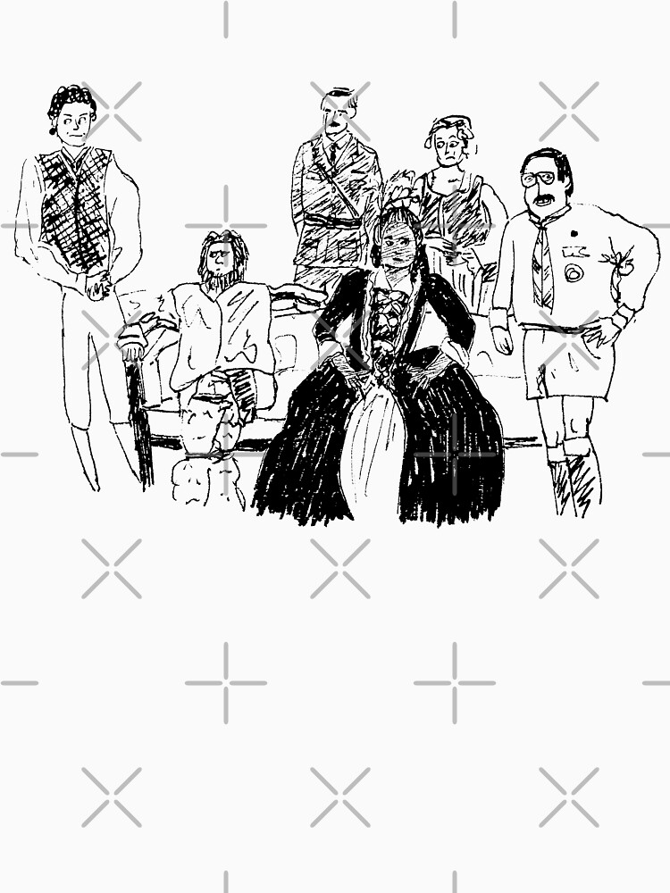 "bbc ghosts – the side-eye" T-shirt for Sale by underscoree | Redbubble ...