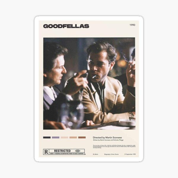 "Goodfellas - movie" Sticker for Sale by janetri | Redbubble