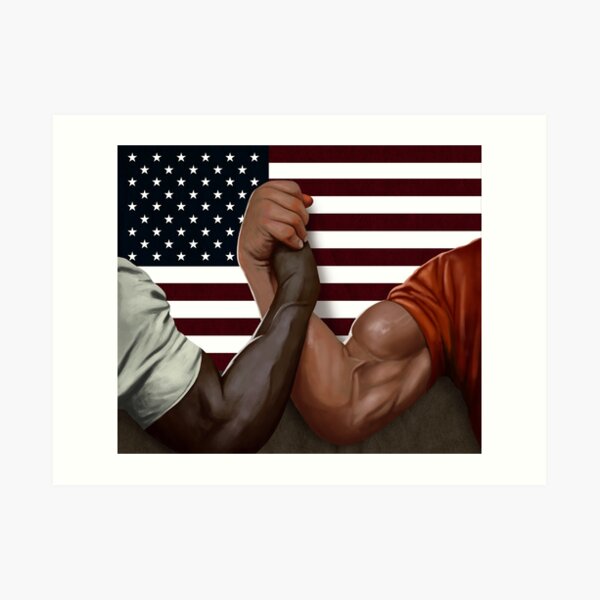 "Dutch and Dillon famous Handshake" Art Print by Liamss | Redbubble