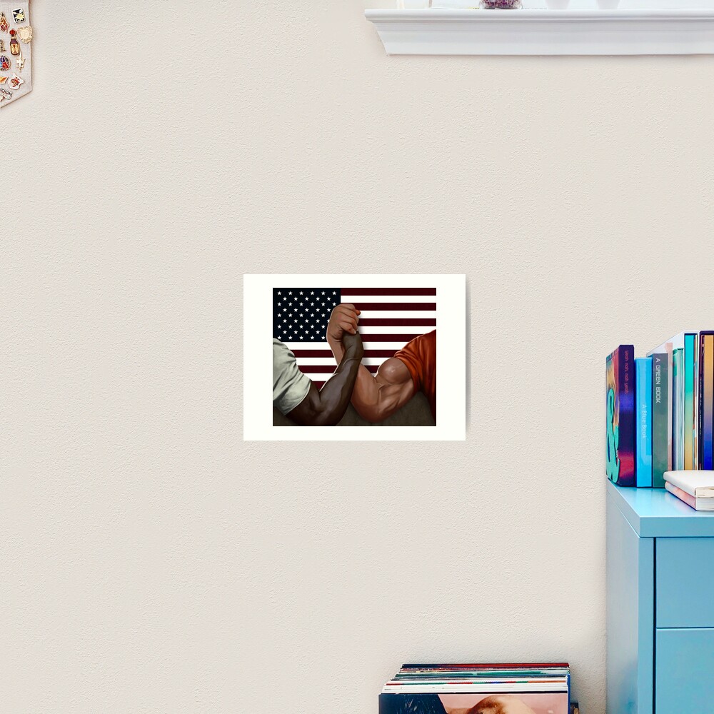 "Dutch and Dillon famous Handshake" Art Print by Liamss | Redbubble