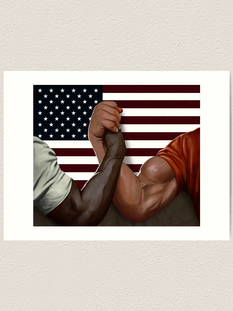 "Dutch and Dillon famous Handshake" Art Print by Liamss | Redbubble