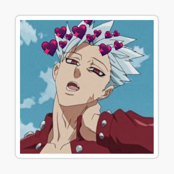 "Ban Cute Hearts" Sticker for Sale by narcocynic | Redbubble