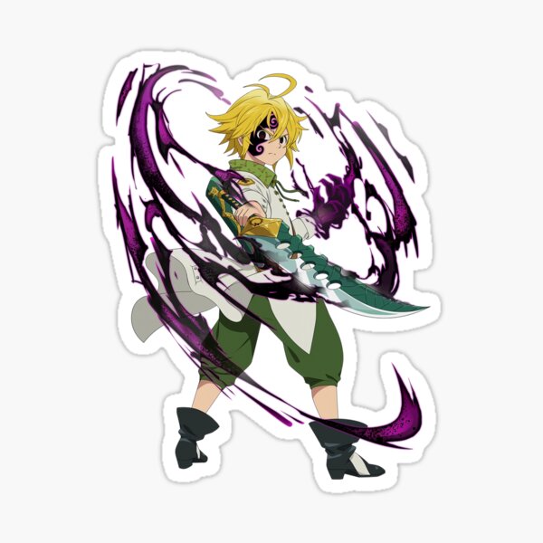 "The Seven Deadly Sins, Meliodas" Sticker for Sale by Hendra17 | Redbubble
